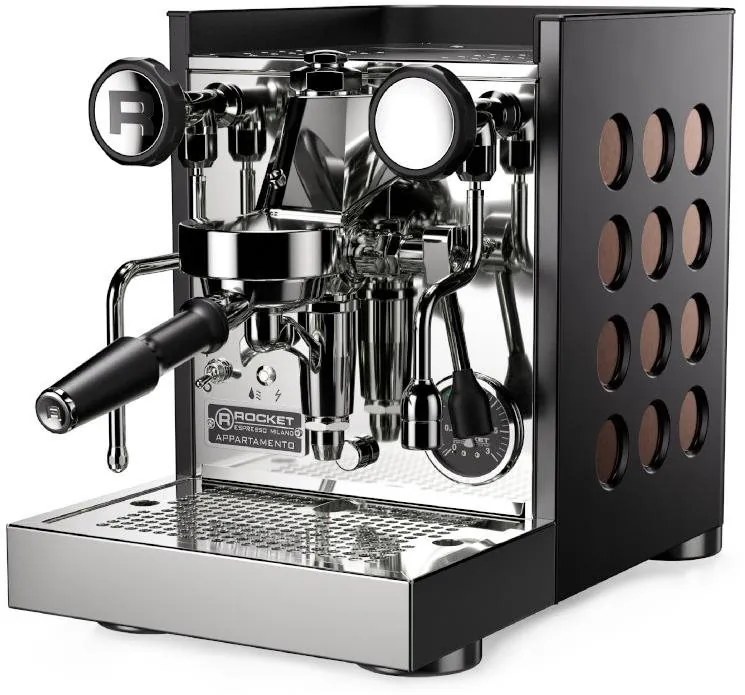 Rocket espresso appartamento tca, black/copper