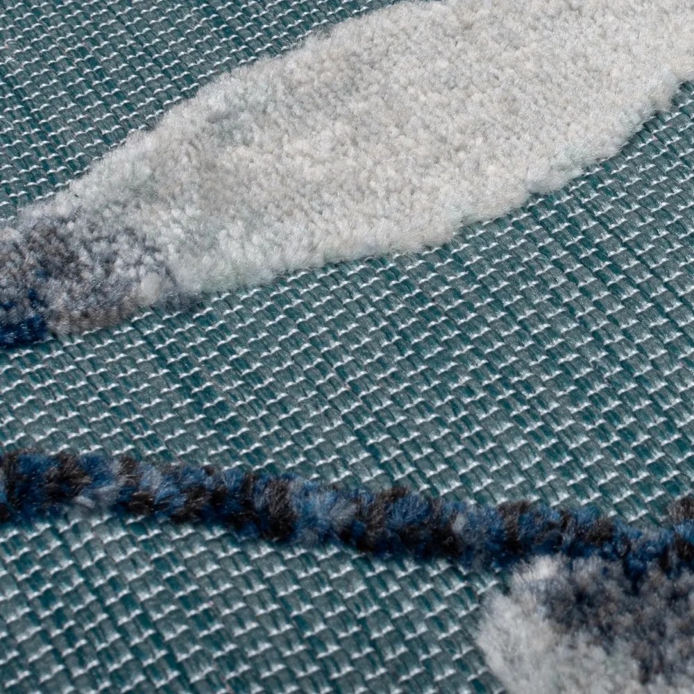 Flair Rugs koberce Kusový koberec Plaza Willow Blue – na ven i na doma - 120x170 cm