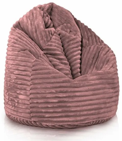 Sedací pytel Bag Sako XL stripe TiaHome - Čierna