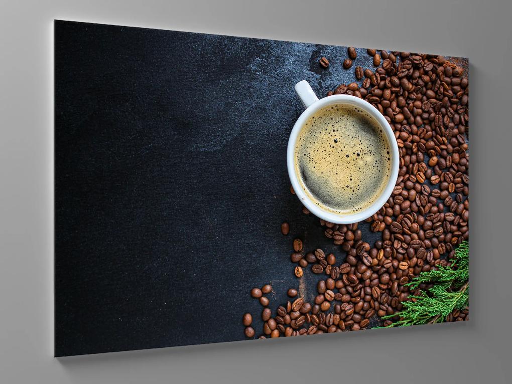 Liox Obraz černá káva Rozměr: 100 x 65 cm