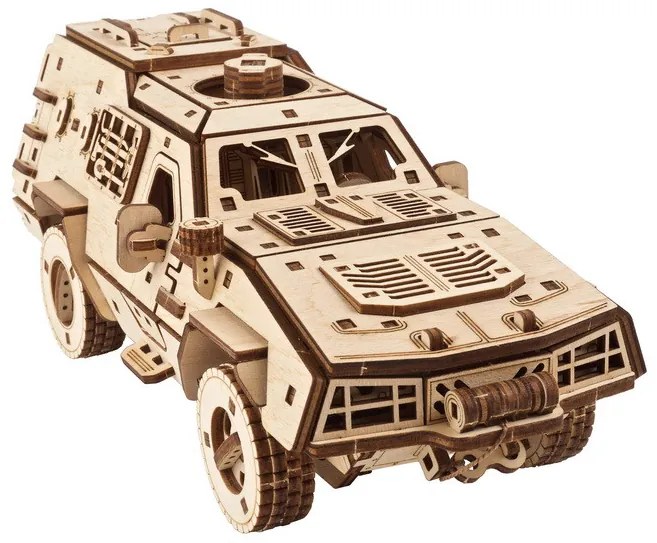 Ugears 3D dřevěné mechanické puzzle Dozor-B Combat Vehicle