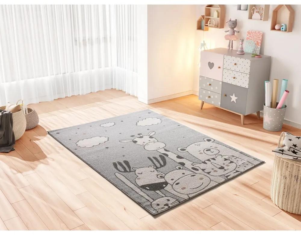 Světle šedý dětský koberec 120x170 cm Beats – Universal
