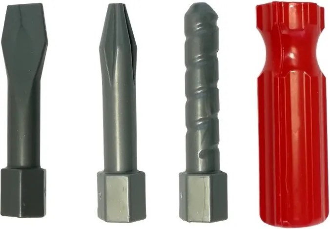 LEAN Toys Velká sada pro kutily, rozkládací v kufříku