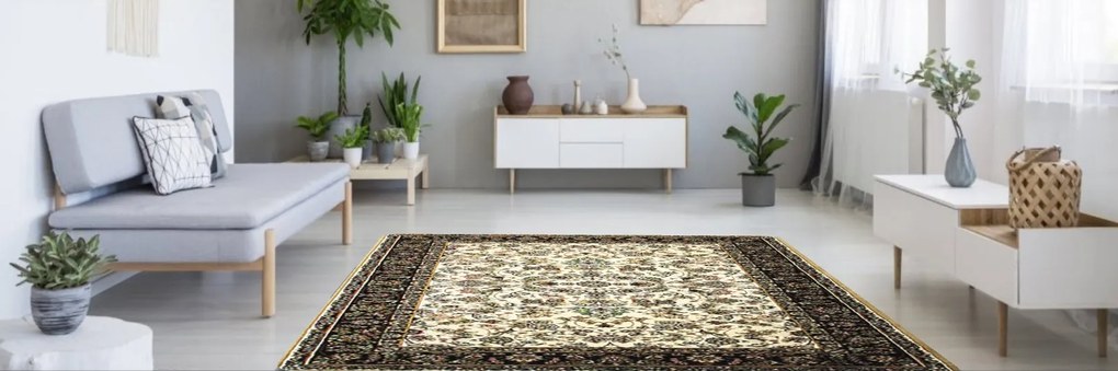 Berfin Dywany, Kusový koberec Anatolia 5378 K (Cream), 300x500, hnědá, kancelář