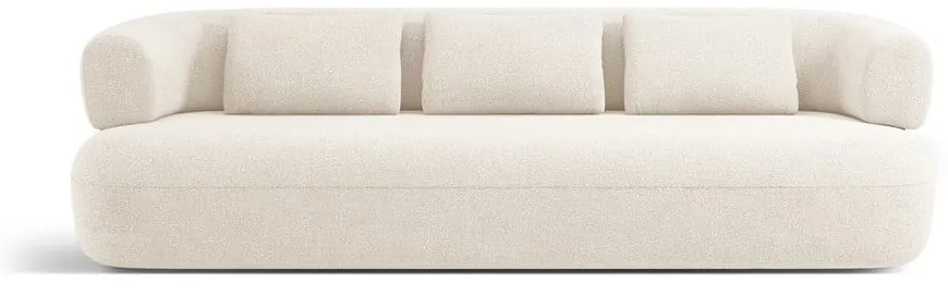 Béžová pohovka z textilie bouclé 226 cm Jenny – Micadoni Home