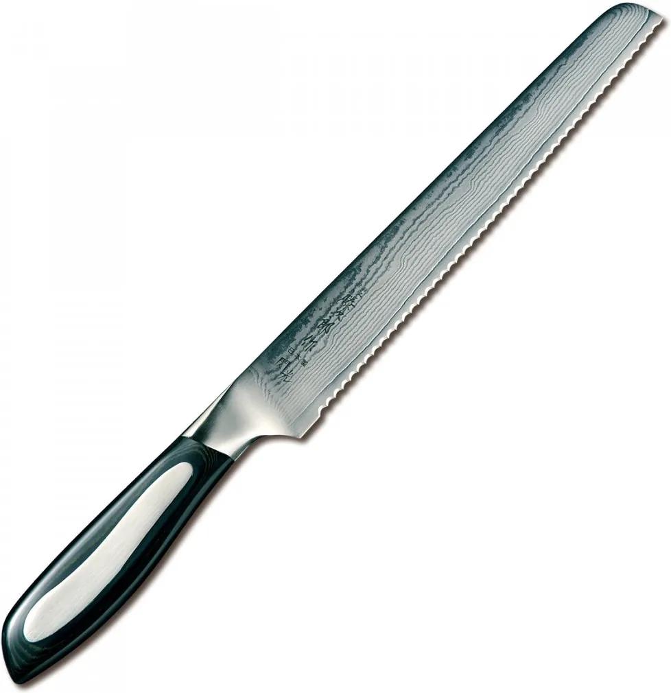 TOJIRO Flash japonský plátkovací nůž se zoubkovaným ostřím 200 mm (FF-BR200)