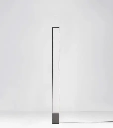 Moderní stojací lampa Lithos Černá