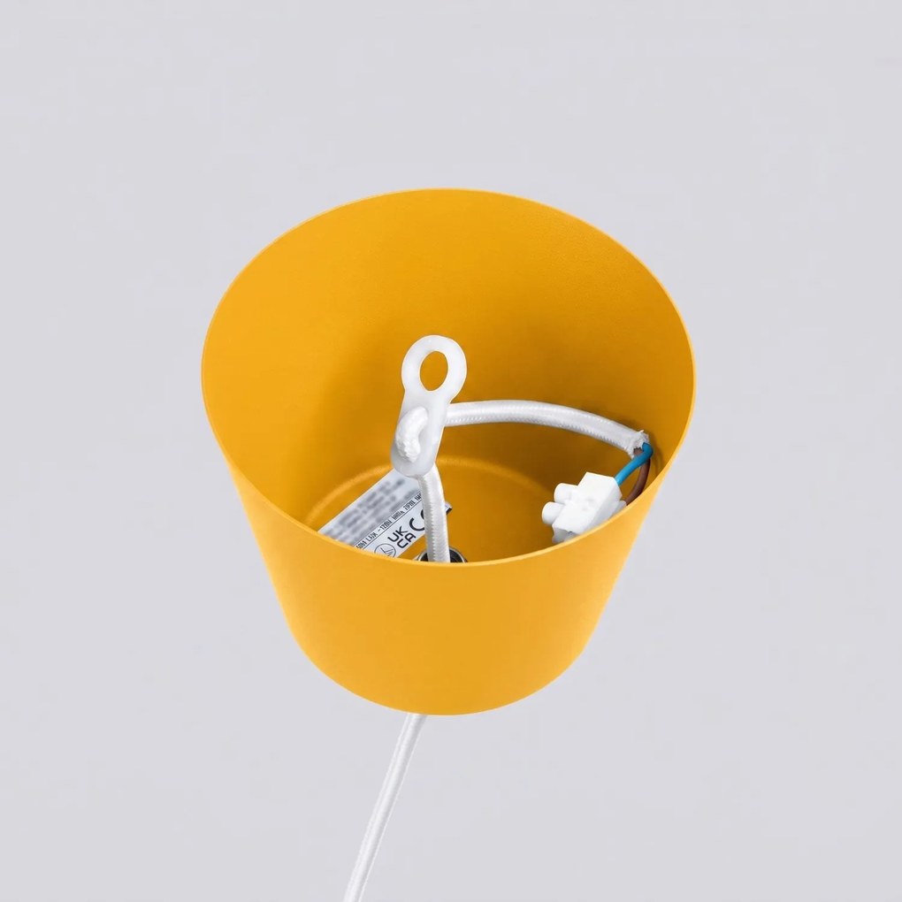 Sollux Lighting Závěsné svítidlo BILO žluté