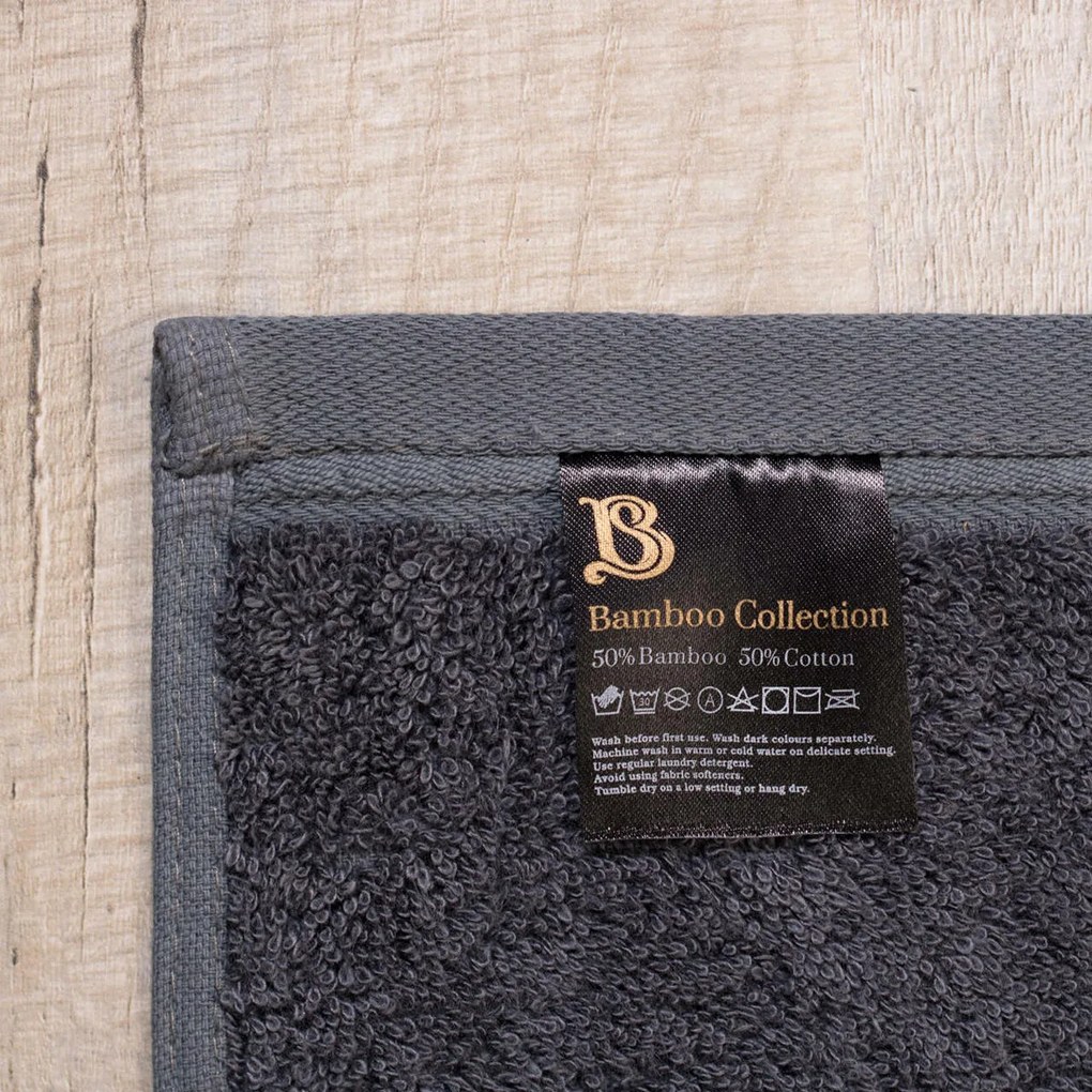 Bambusový ručník Bamboo Collection 700 gsm Charcoal (uhlově šedá)