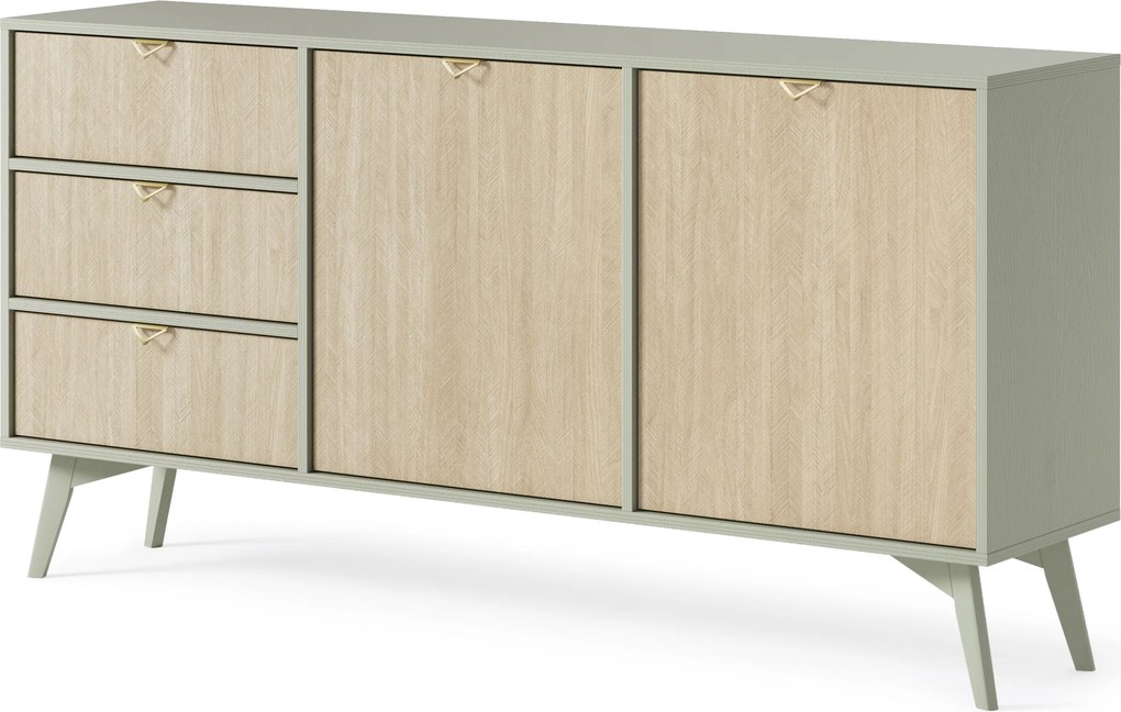 PSK Komoda NATURAL, Eukalyptus/Scandi 158 cm