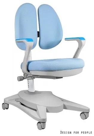 Dětská rostoucí židle PADDY - modrá - 3D5404