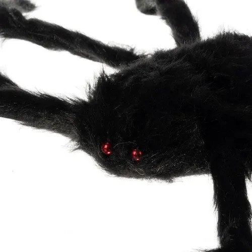 Dekorace Halloween obří pavouk 90 cm černá Malatec 21832