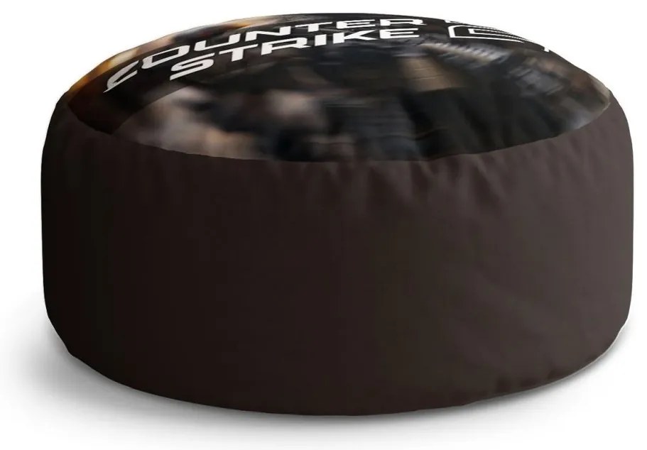 Taburet Circle Counter-Strike 2 voják, černá
