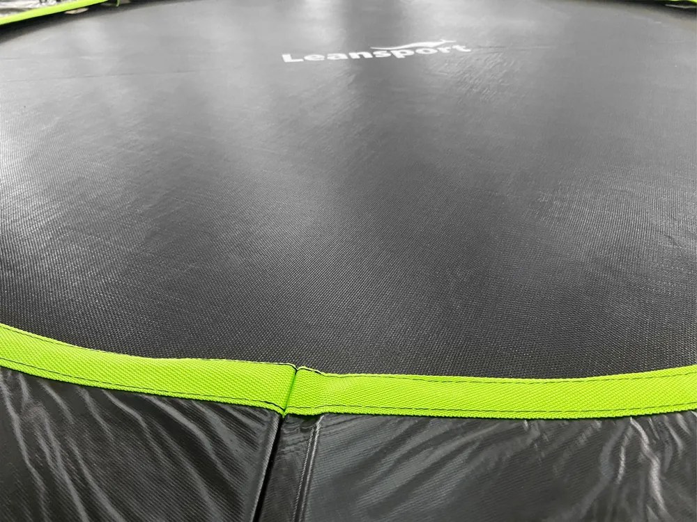 Trampolína LEAN Sport Max 426 cm černo-zelená