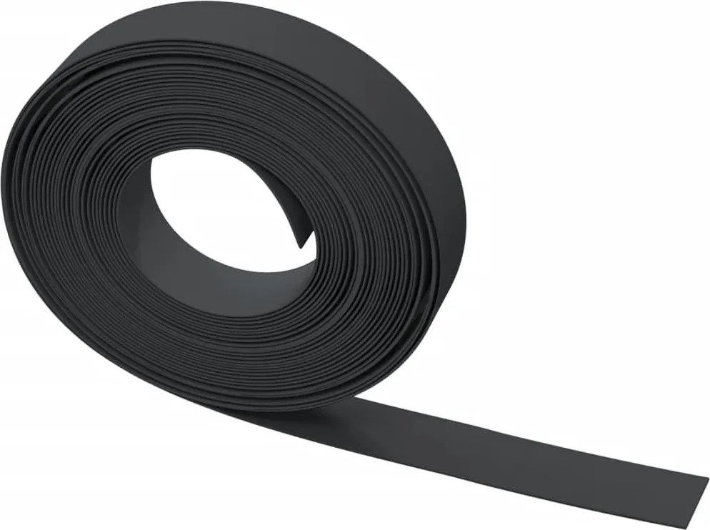 Travní lemy 5 ks černé 10 m 10 cm polyethylen 3155435