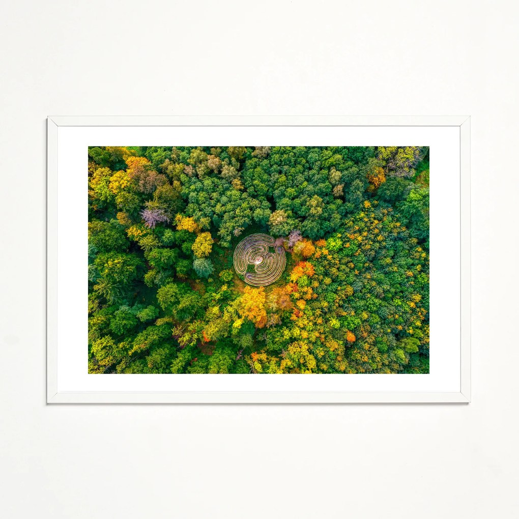 Tomáš Neuwirth | Labyrint Rám: Dubový, Velikost: 30 x 40 cm