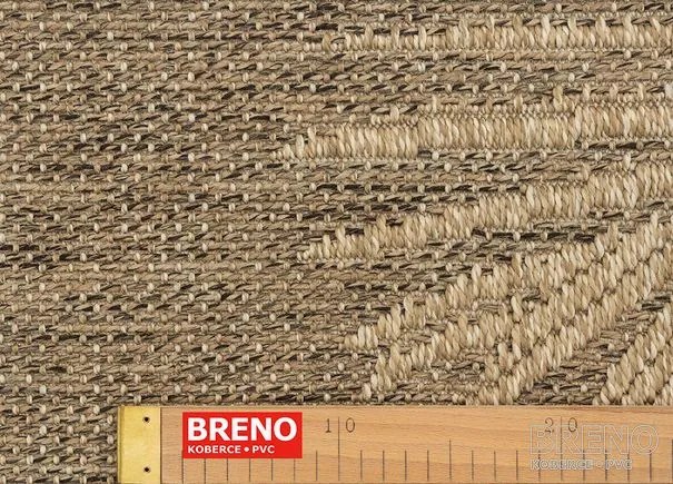 Breno Kusový koberec TIMBER 1403 Brown (Beige), 240x340 cm, Béžová/Hnědá