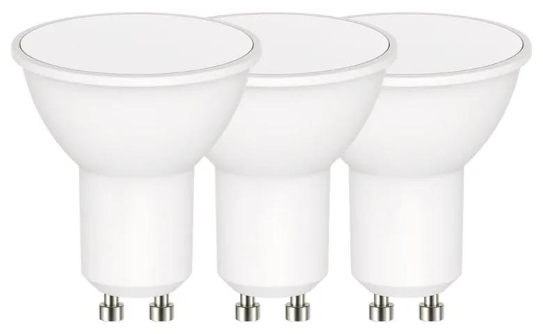 Neutrální LED žárovky v sadě 3 ks GU10, 8,4 W, 230 V - EMOS