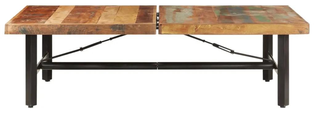 Konferenční stolek 142 x 90 x 42 cm masivní recyklované dřevo - Default Title
