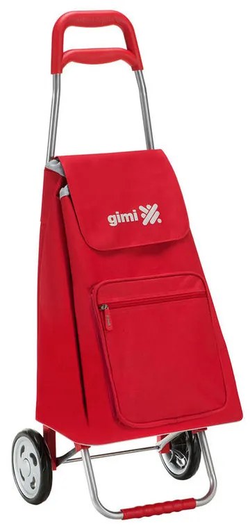 Nákupní taška na kolečkách GIMI Argo červená