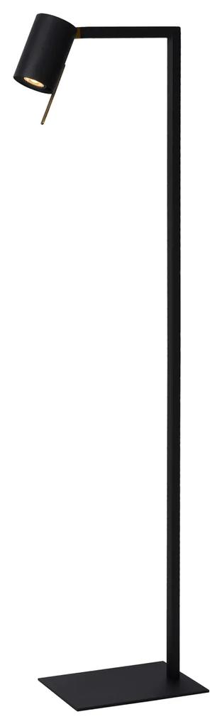 Lucide 03725/01/30 stojací lampa Lesley, černá, GU10, 130cm