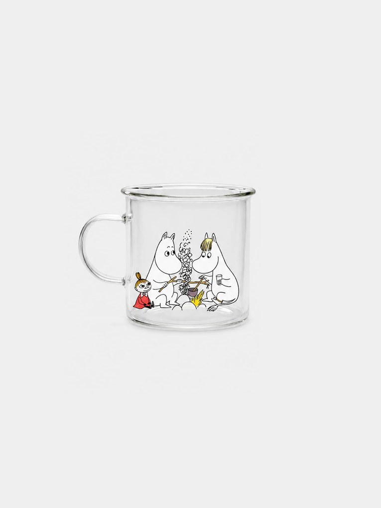 Sinsay - Skleněný hrnek s uchem The Moomins - vícebarevná