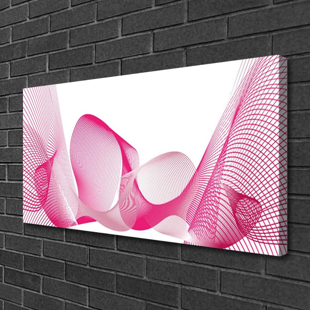 Obraz na plátně Abstrakce Čáry Vlny Umění 120x60 cm