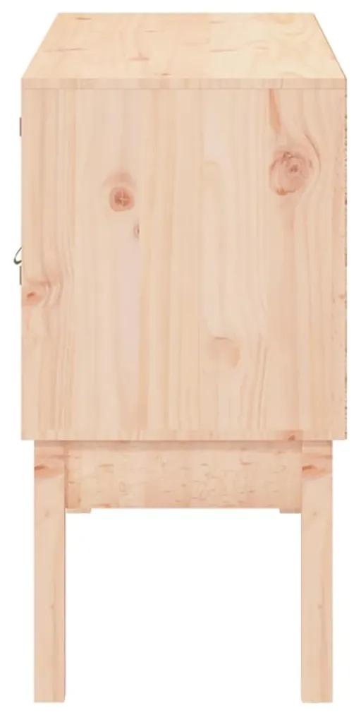 Příborník 110 x 40 x 78 cm masivní borové dřevo