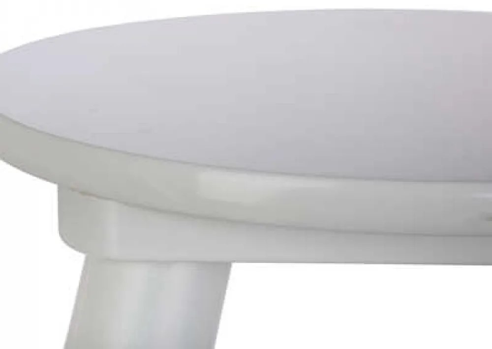 Bílá dětská stolička STOOL WHITE