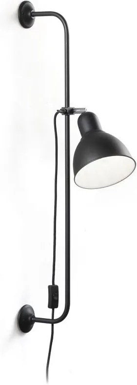 Ideal Lux Nástěnné svítidlo Shower Black