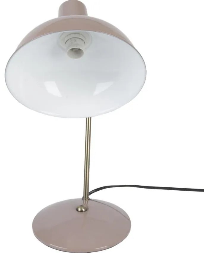 OnaDnes -20% Time for home Světle růžová kovová stolní lampa Earny