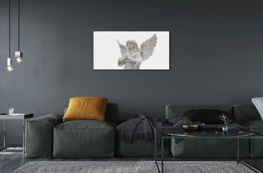 Obraz na skle Anděl 100x50 cm