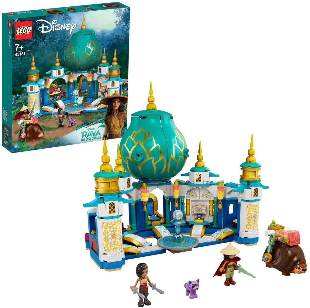 Lego stavebnice lego disney princess 43181 raya a palác srdce