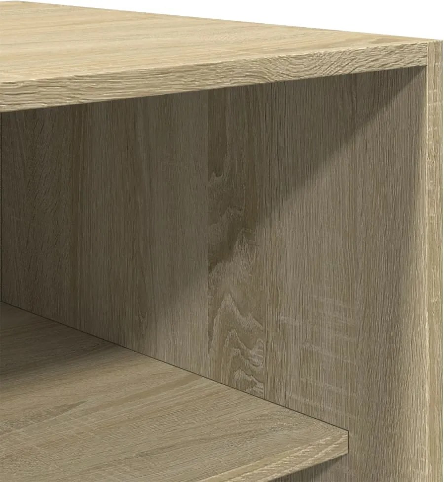 Šatní skříň dub sonoma 50 x 50 x 200 cm kompozitní dřevo 3307785