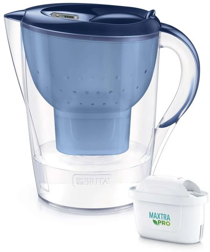 Brita Konvice - Filtrační konvice Marella XL Memo, objem 3,5 l, 2x filtr Maxtra Pro, modrá 1052786