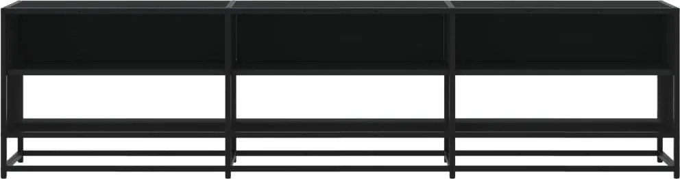 TV skříňka černá 180 x 40 x 46 cm kompozitní dřevo 3300805