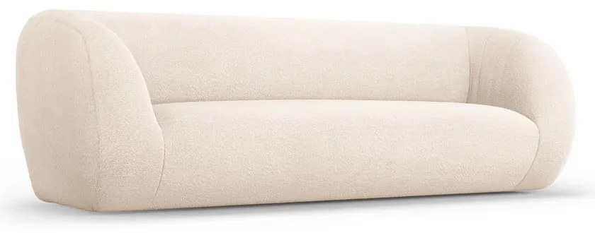 Krémová pohovka z textilie bouclé 230 cm Essen - II. jakost – Cosmopolitan Design