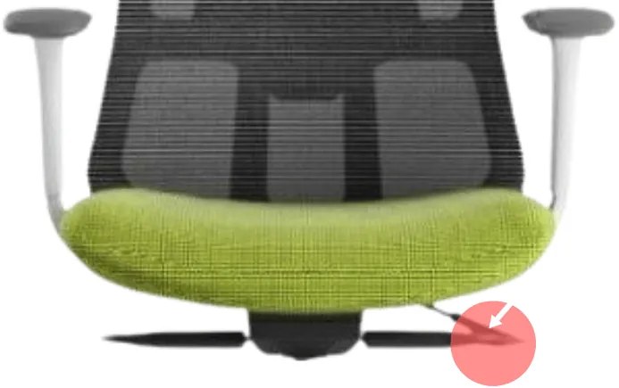 MERCURY Ergonomická kancelářská židle TIANA - šedá síťovina / zelená látka