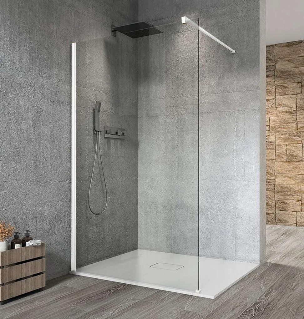 Gelco Vario - Sprchová zástěna 110x200 cm, čiré sklo/bílá GX1211GX1015