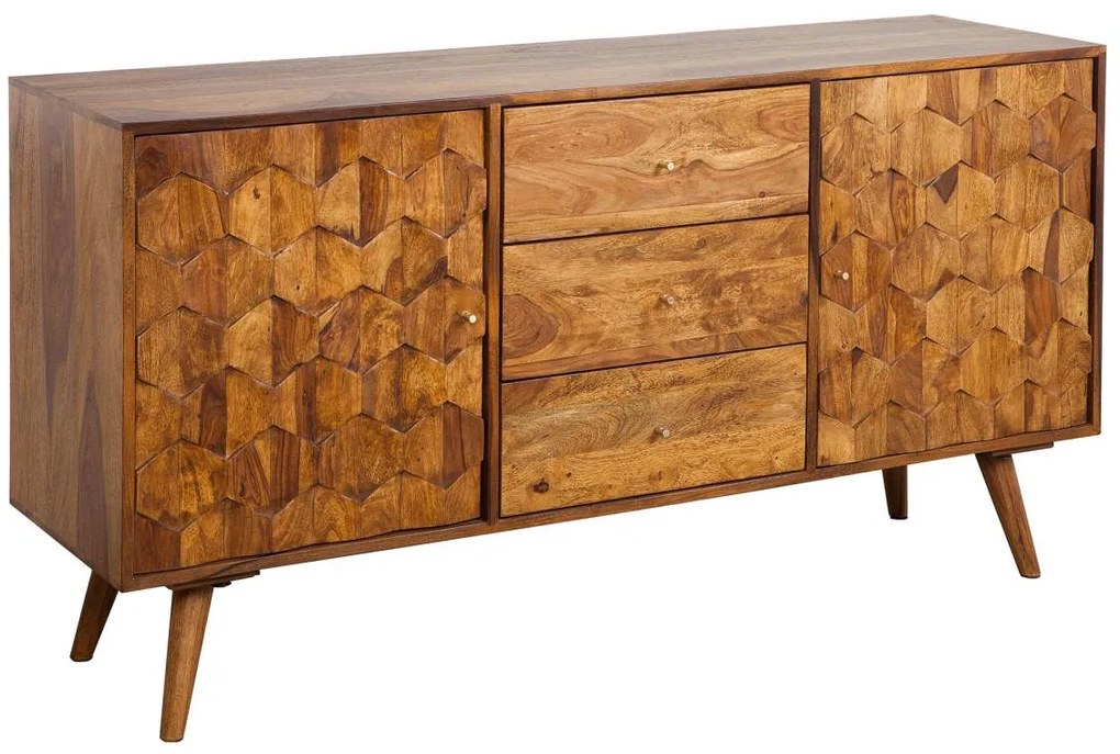 Designová komoda Justice, 145 cm, sheesham