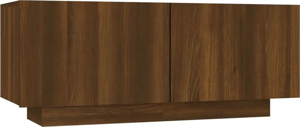 vidaXL TV skříňka s LED osvětlením 300x35x40 cm [3120178] Barva: dub sonoma