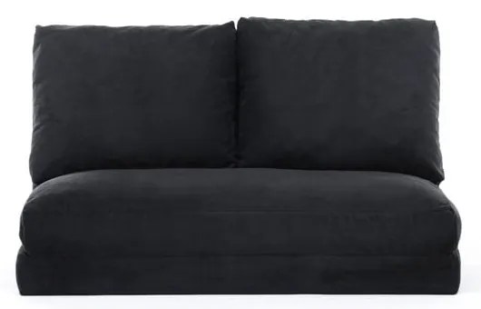 Černá rozkládací pohovka 120 cm Taida – Balcab Home