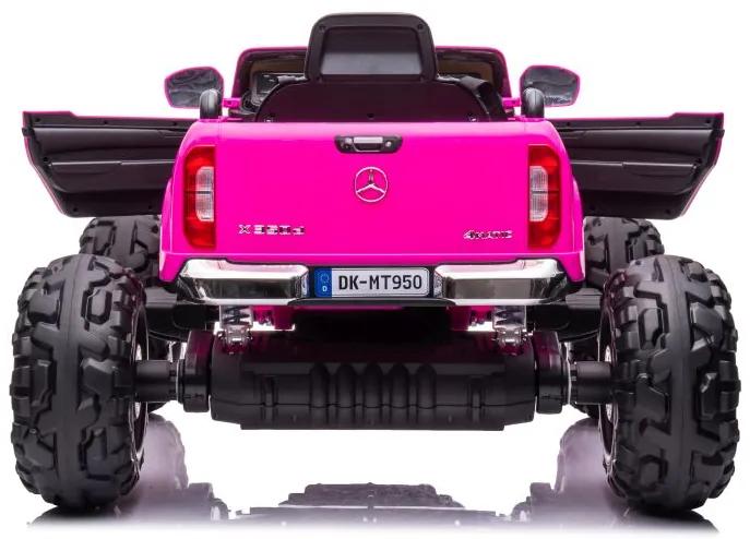 Dětské elektrické autíčko Mercedes X 350d 4Matic 4x4 růžové