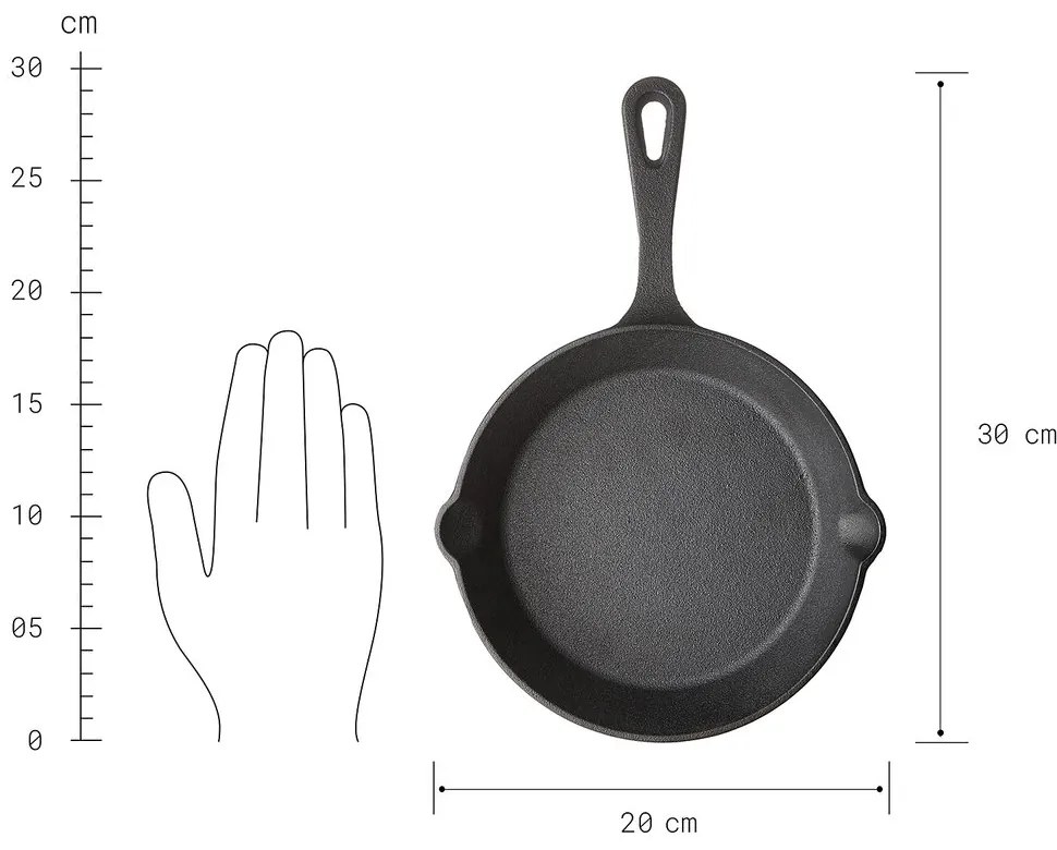SHAKSHUKA Pánev na šakšuku 20 cm