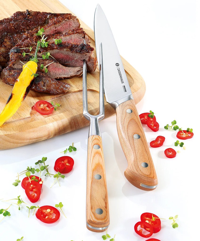 Zassenhaus CARVING Porcovací nůž a vidlička