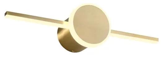 Toolight - Nástěnné svítidlo nad zrcadlo 40cm APP842-1W, zlatá, OSW-07017