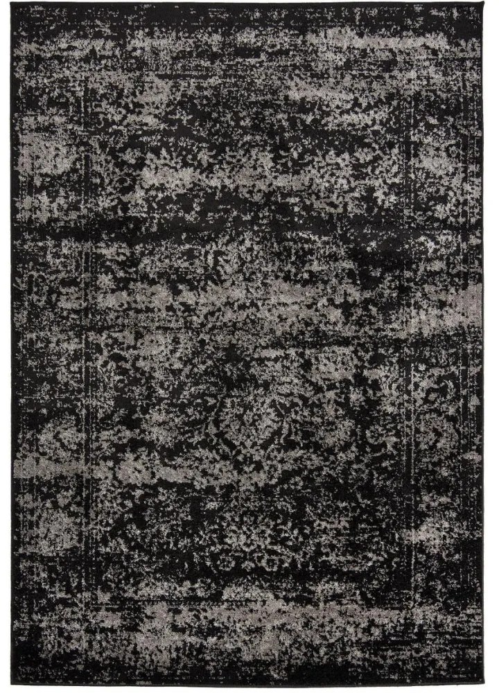 Kusový koberec Alesta černý 70x200cm