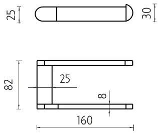 Nimco Držák na toaletní papír NA 28055M