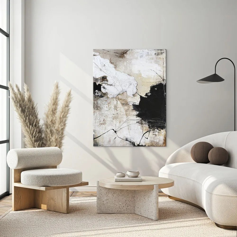 Tištěný/s ručně malovanými prvky obraz na plátně 90x118 cm Reform 1 – Malerifabrikken