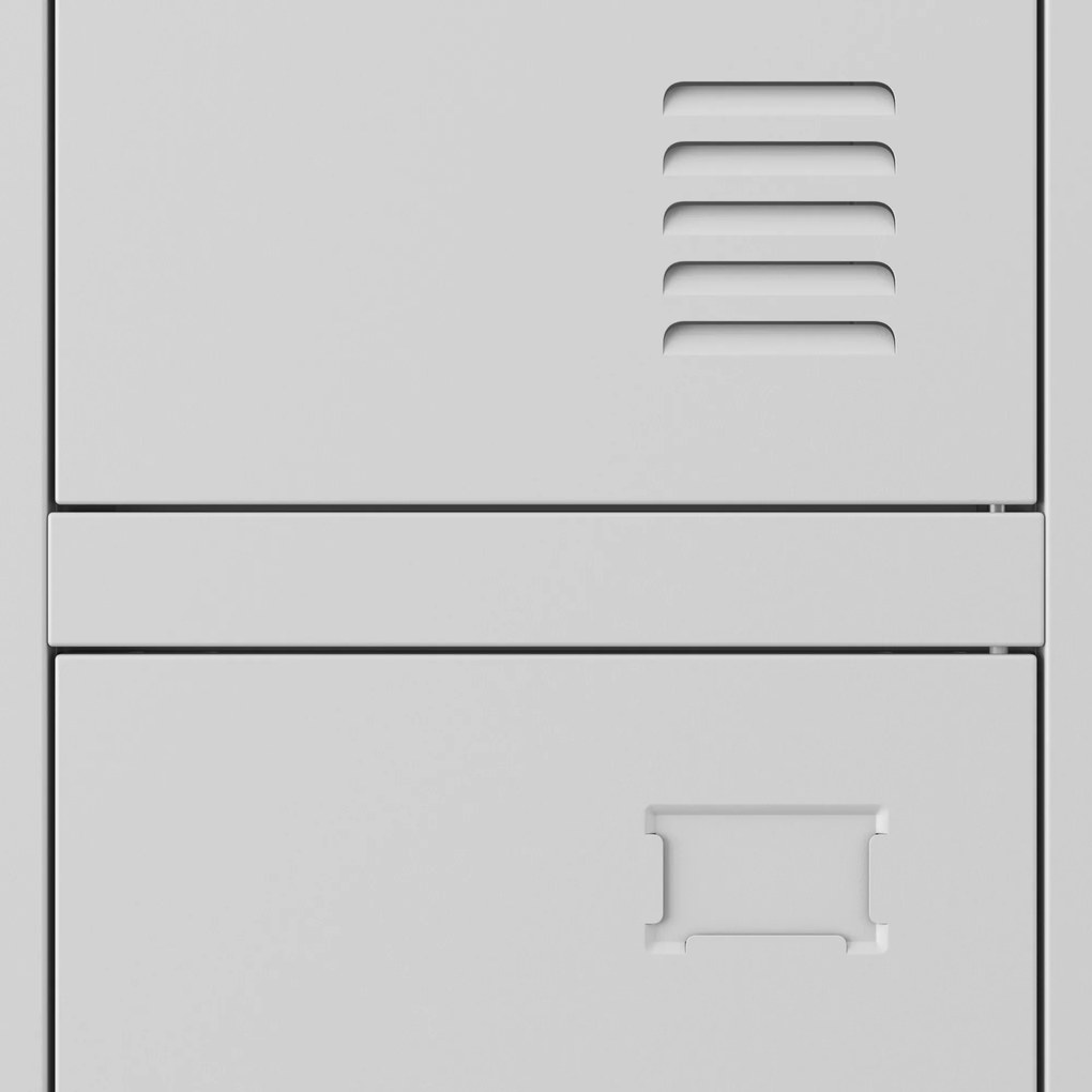 Sociální šatní skříňka BHP šedá: IGOREK 1 Plus